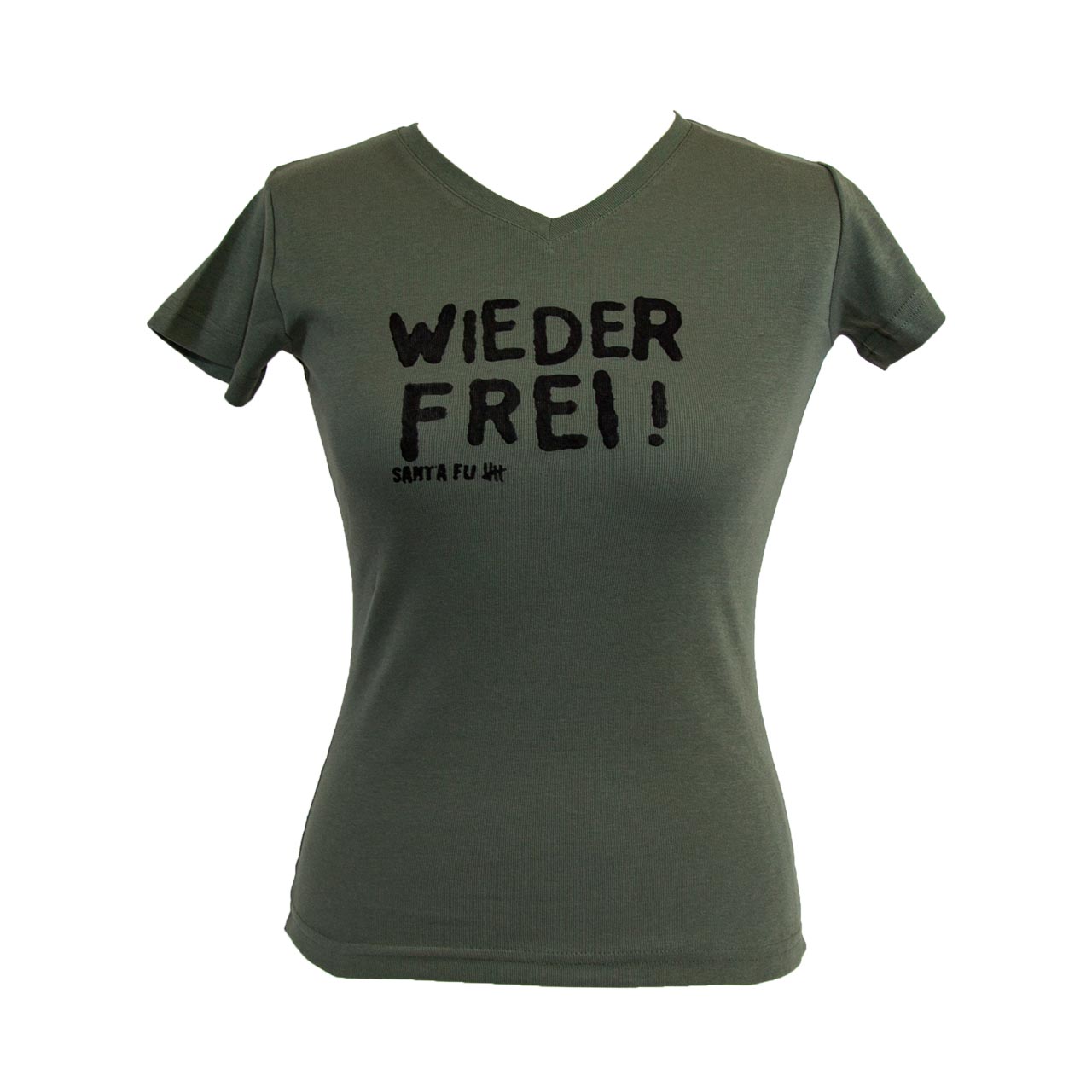 Lady-Shirt oliv, "Wieder frei!", kurzarm | Damen | Kleidung | Produkte ...