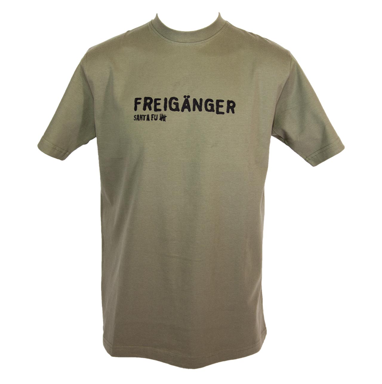 T-Shirt oliv," Freigänger" | Herren | Kleidung | Produkte | SANTA FU